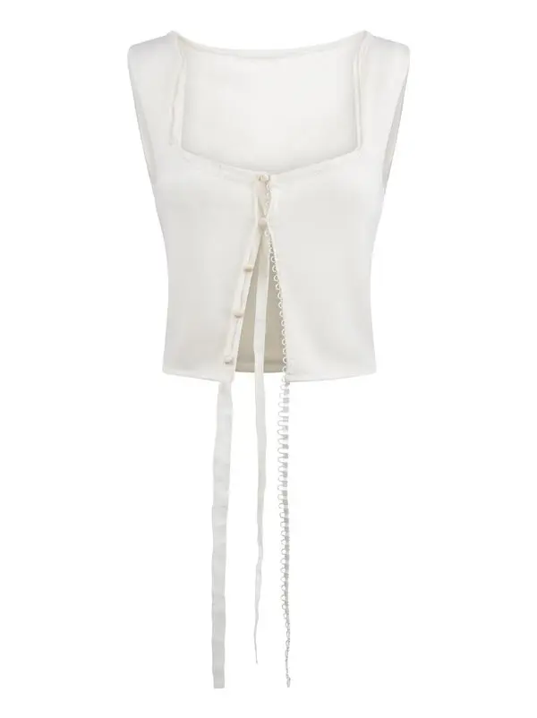 BIANCA RESORTWEAR Faye Top - White