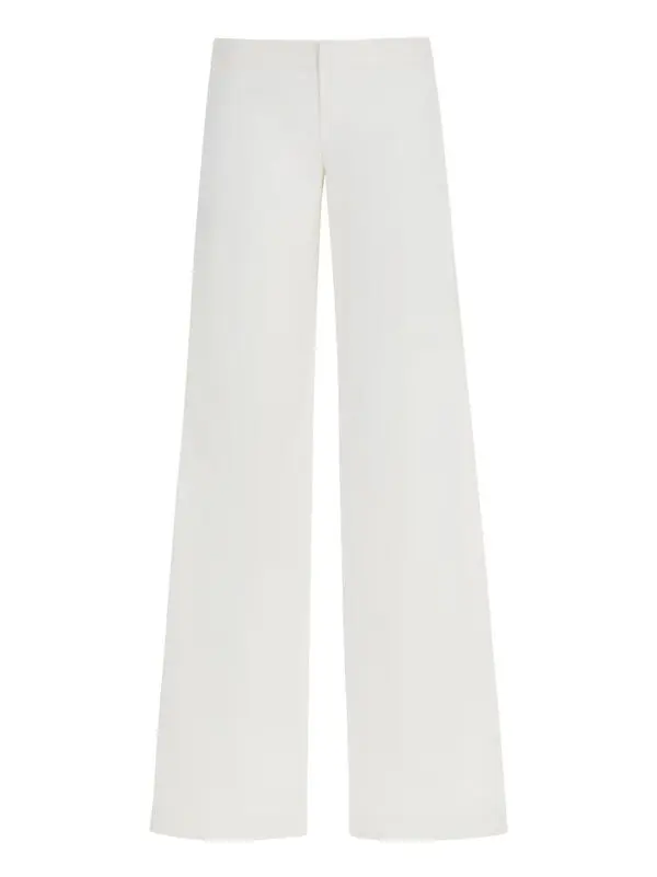 HERFETCH High-waisted Wide-leg Denim Jeans - White