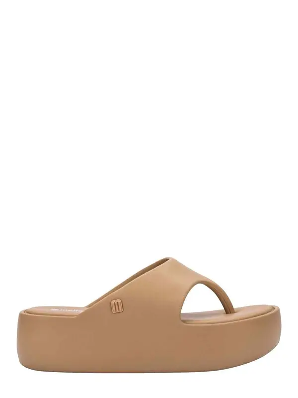 Melissa Platform Thong Sandal - Beige