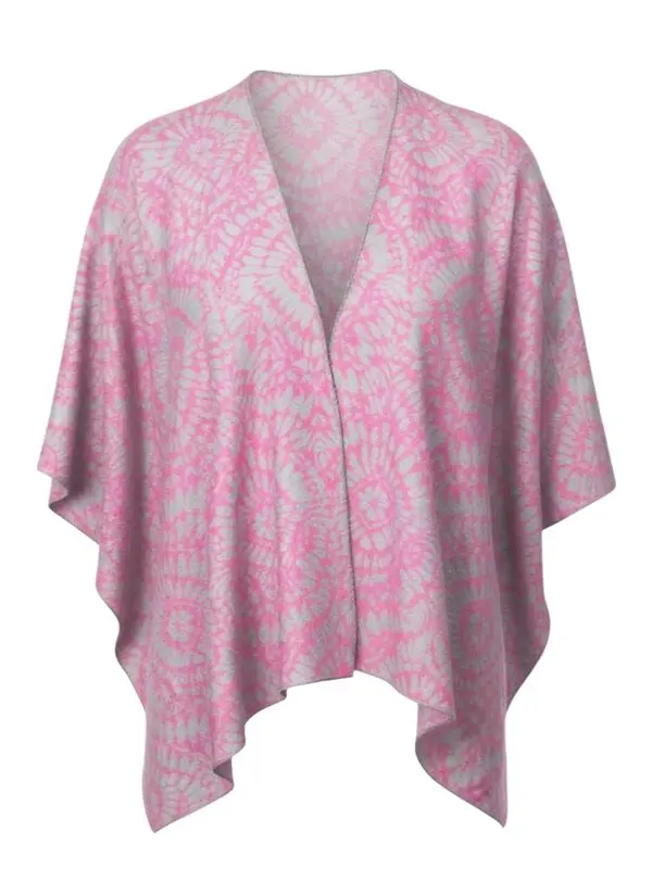 FRANCHETTI BOND Printed Open Jacket - Pink