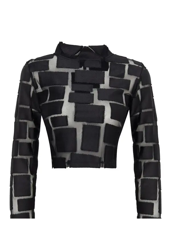 ARIANA BESTEPE Arelia Top - Black