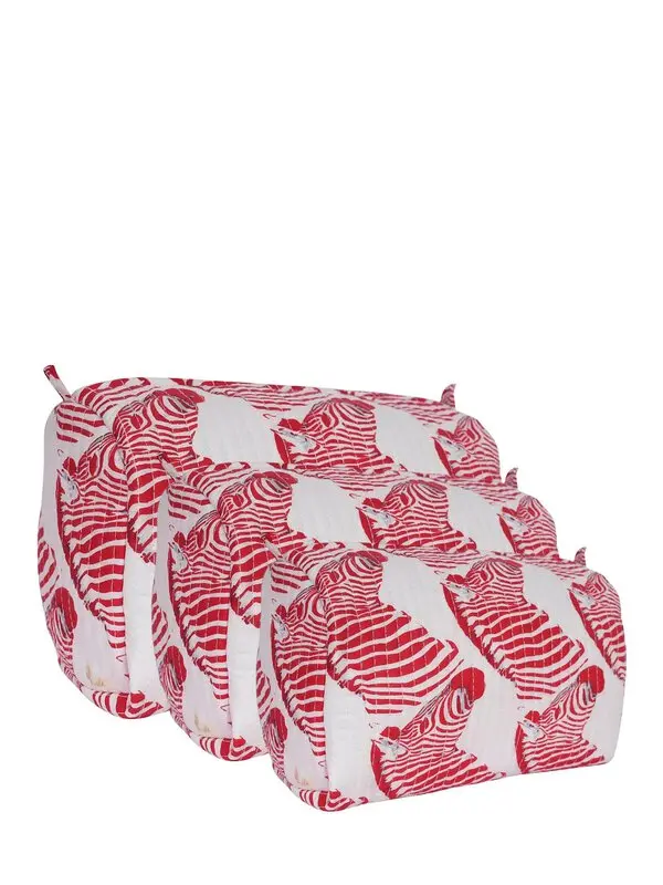 CYC Zebra Travel Set - Red