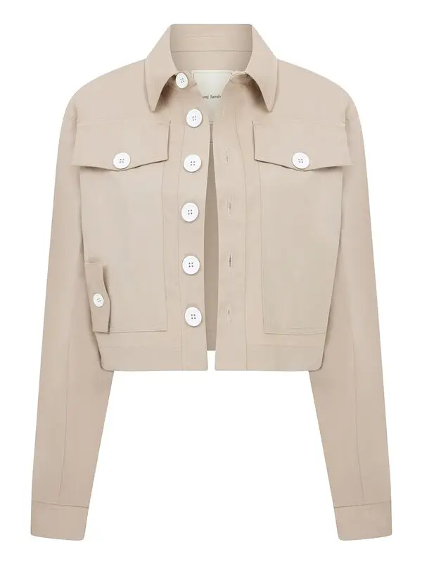 GUAJ LONDON Neutrals Oak Jacket - Beige