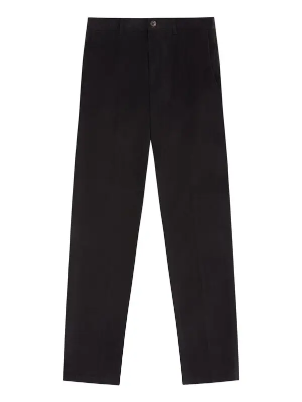 GRESHAM BLAKE Cotton Stretch Chino - Black