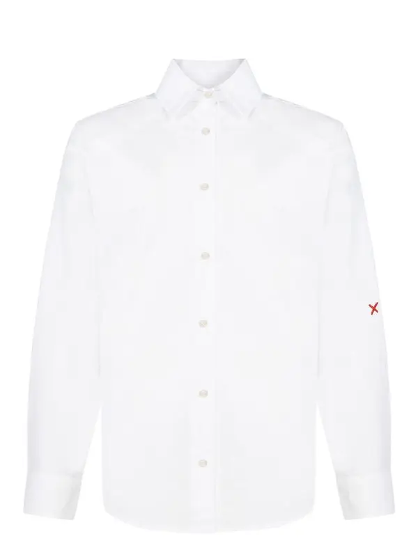 PCFG Your Itch Padded Shoulder Shirt - White