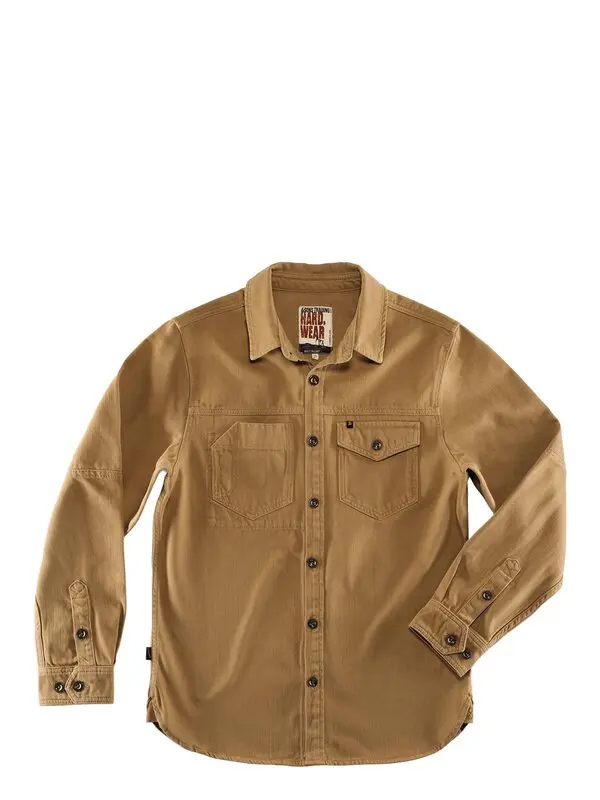&SONS TRADING CO Neutrals Landon Shirt Tan - Brown