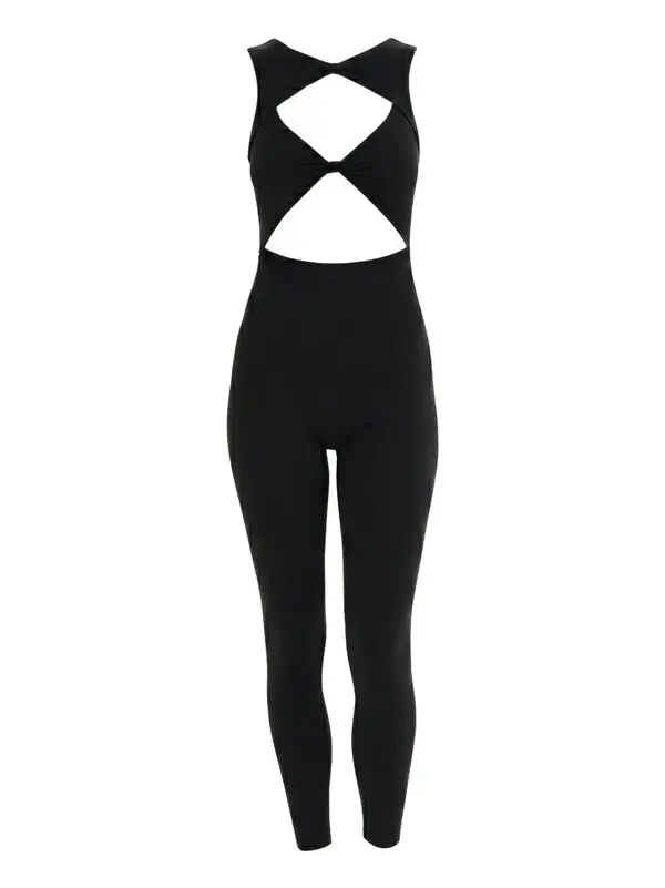 REVYVE ACTIVE Cutout Jumpsuit - Black