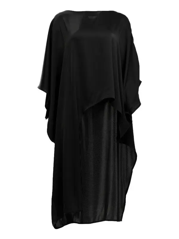 CLOTHES BY LOCKER ROOM Off-the-shoulder Maxi Tunic - Black