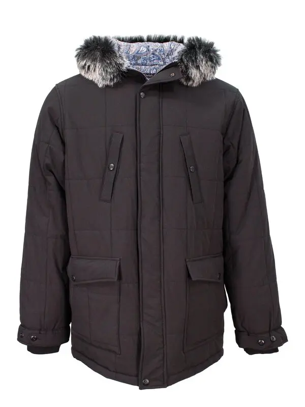 LORDS OF HARLECH Duffy Parka Jacket - Black