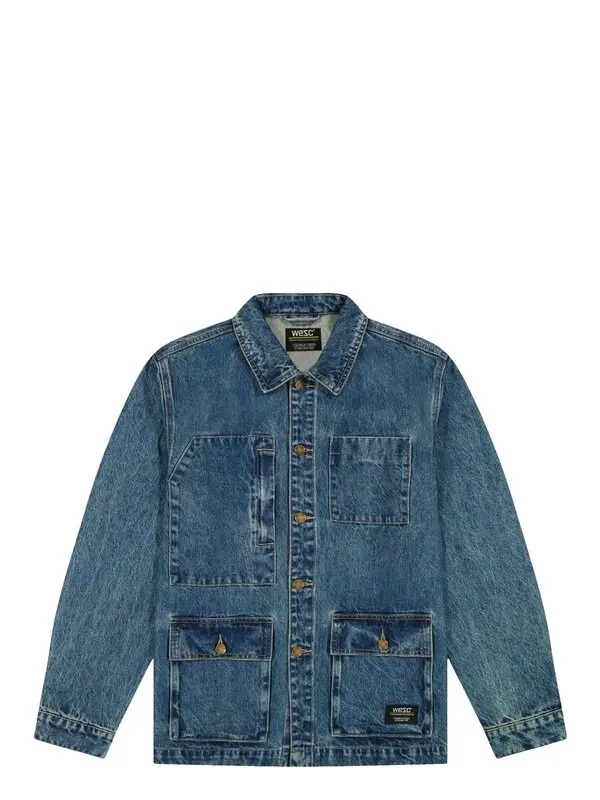 WESC Denim Chore Jacket - Blue