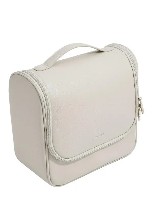 STACKERS Neutrals Large Hanging Travel Pouch - Black