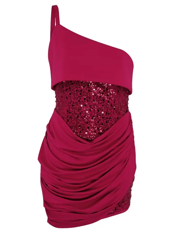 MALOA Skye Mini Dress - Pink