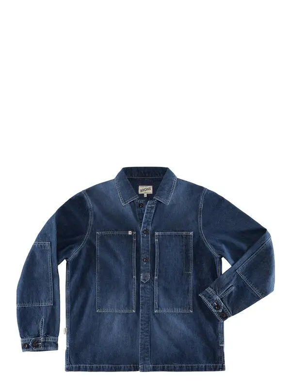 &SONS TRADING CO Painter Shirt Indigo - Blue