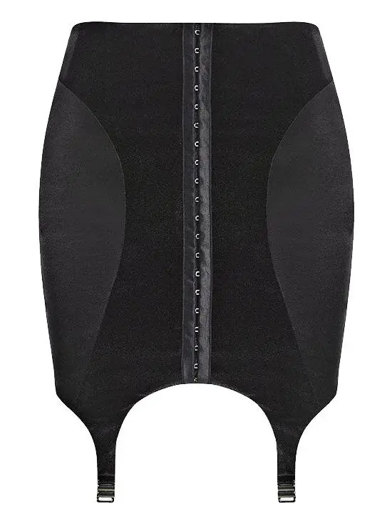 MAISON SEL Garter Pencil Skirt - Black