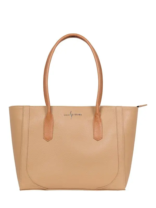 LUIS STEVEN Medium Tote Pro - Brown