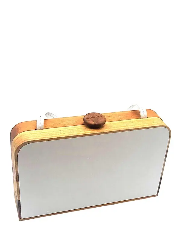 WOOD BELT Huascaran Safety 2030 Clutch - White