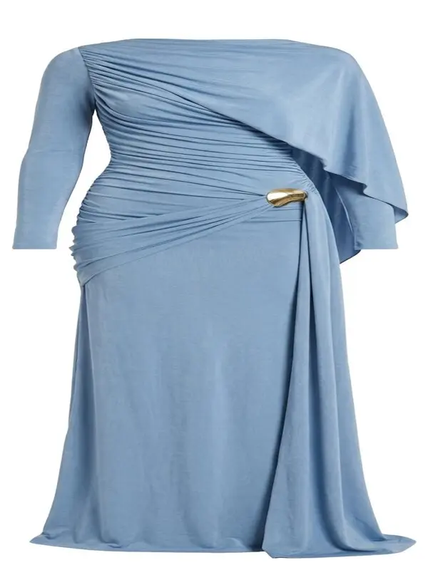 ASHITA FERNANDES Viona Full-length Dress - Blue
