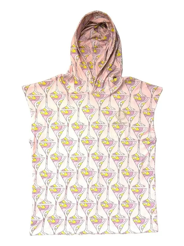 JULIA CLANCEY Martini Hoodie T-shirt - Pink