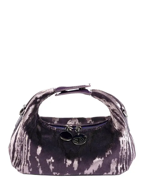SJW BAGS LONDON Imperial Mini Clutch - Grey/purple