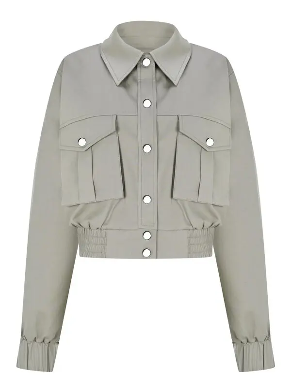 THE MOLC Rachel Jacket - Gray/green