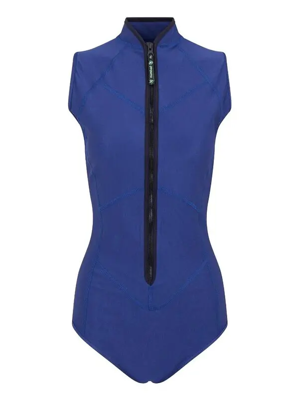 NUMBAT Carla Zipper Swimsuit - Blue