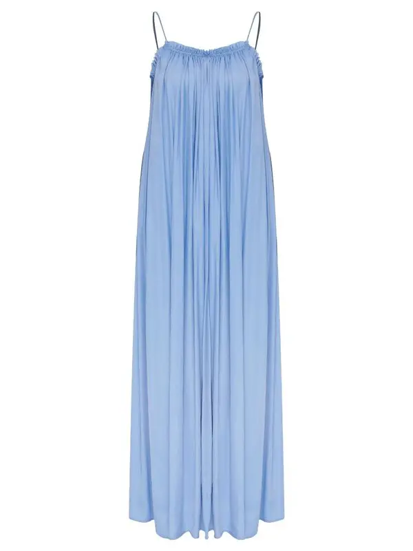 NAZLI CEREN Adele Maxi Dress - Blue