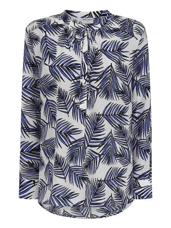 MERCY DELTA Stowe Long Island Provence Shirt - Blue
