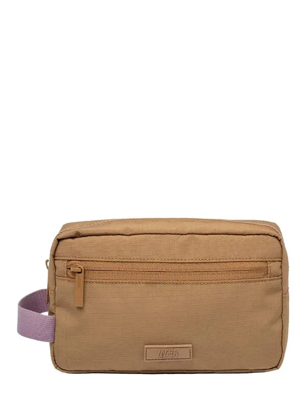 LEFRIK Kei Lithe Medium Washbag - Brown