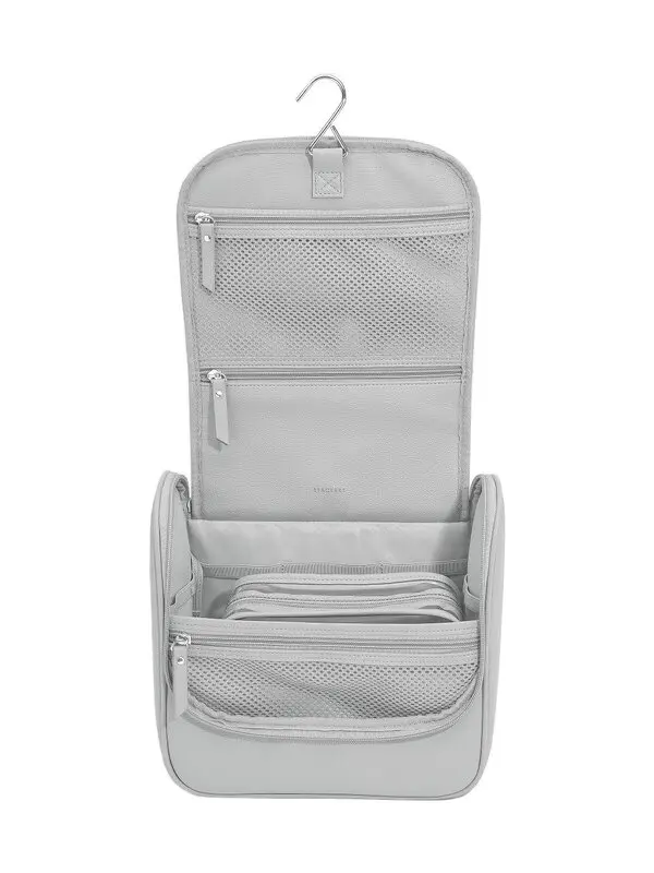 STACKERS Large Hanging Travel Makeup Bag - Grey