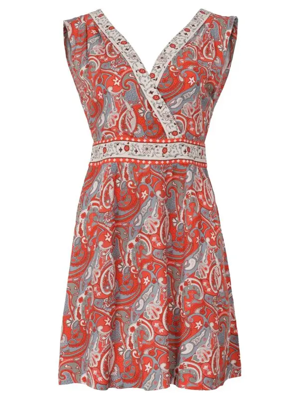 MORRATO BALI Jewel Mini Dress - Red