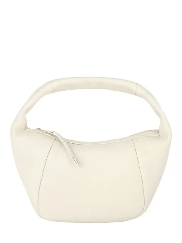 APATCHY LONDON Jasmine Stone Leather Shoulder Bag - Black