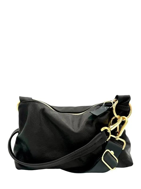 LYNN TALLERICO Lou Lou Soft Leather Bag - Black