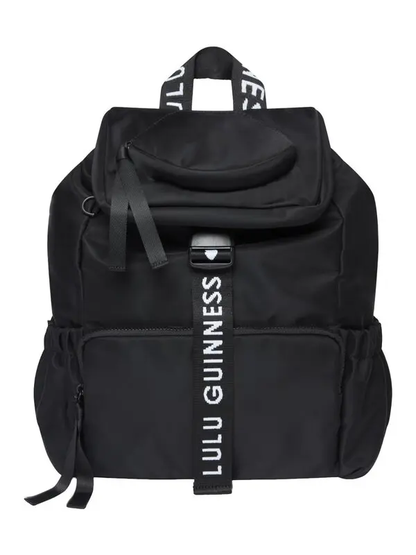 Lulu Guinness Millie Backpack - Black