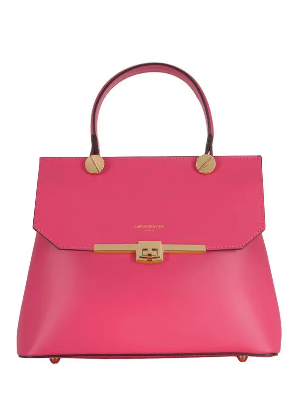 LE PARMENTIER Atlanta Top Handle Satchel - Pink