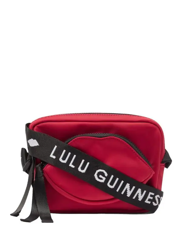 Lulu Guinness Nylon Crossbody Bag - Red