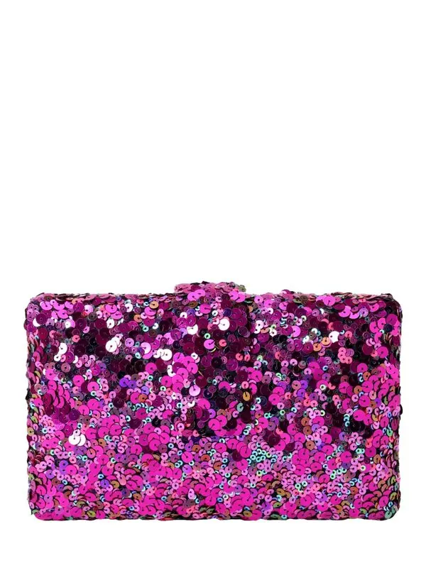 SIMITRI Radiant Rani Kitsch Clutch - Pink