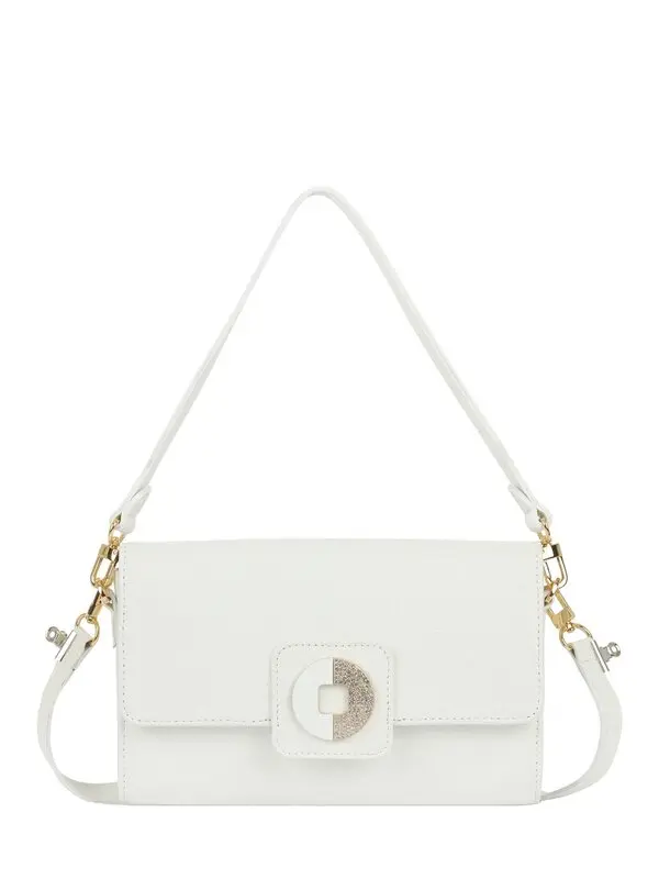 LUIS STEVEN Kelly Shoulder Bag - White