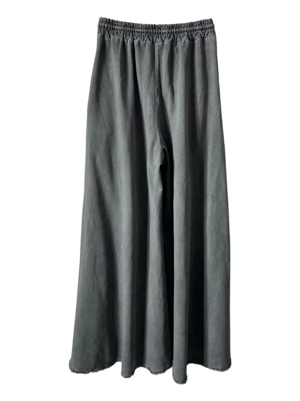 REUNION HOME Fringed Sweatpants - Grey