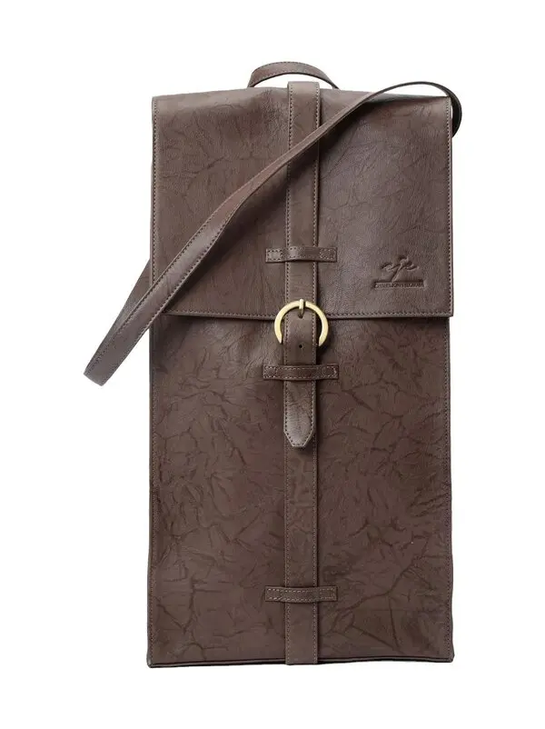 CHANEL JOAN ELKAYAM Leather Shoulder Bag - Grey
