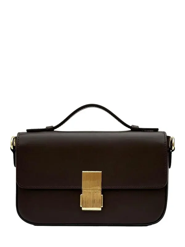 APATCHY LONDON The Flora Leather Bag - Brown