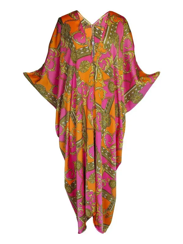 JENNAFER GRACE Voglia Rosa Kaftan Dress - Pink