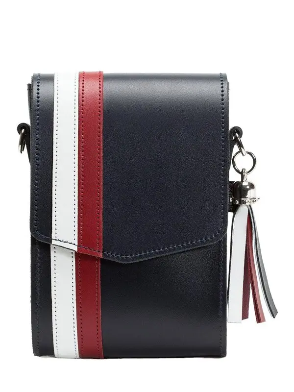 ZATCHELS Handmade Leather Festival Bag - Blue