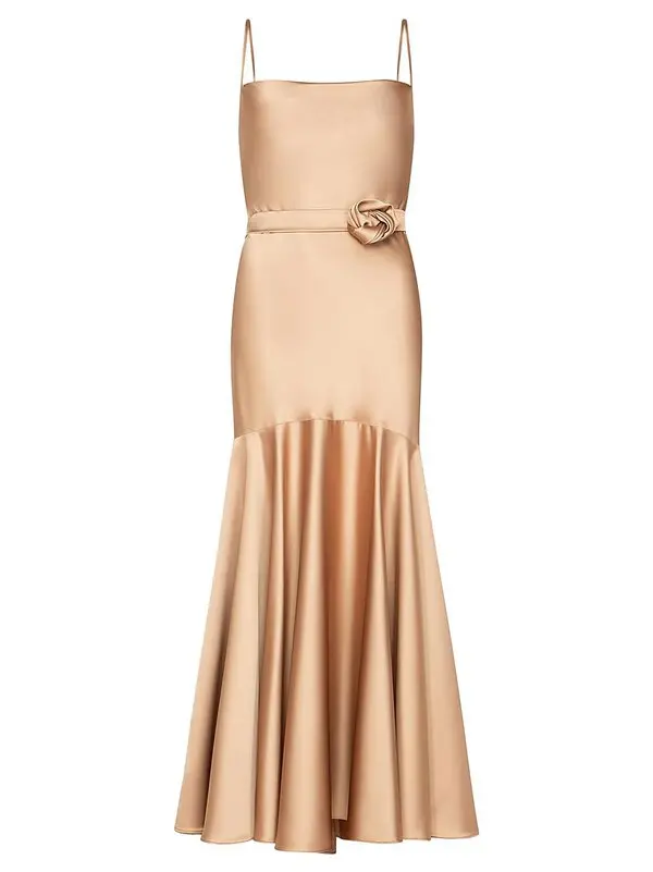 ROSES ARE RED Neutrals Melody Maxi Dress - Gold