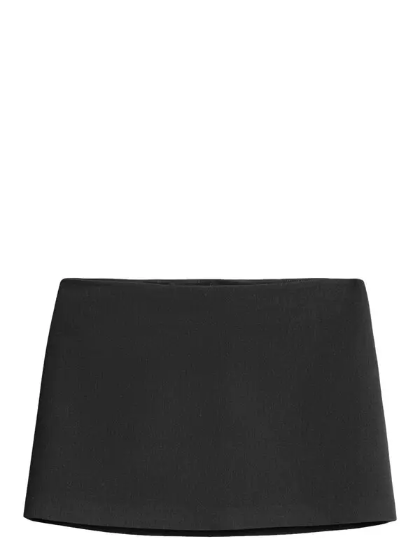 NOCTURNE Tailored Mini Skort - Black
