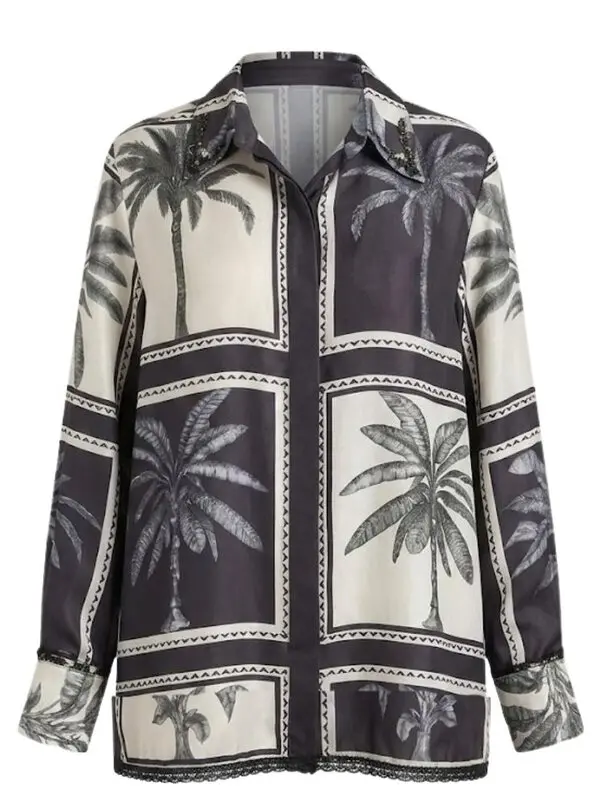 GLAM ON YOU Jafara Shirt Dress - Grey