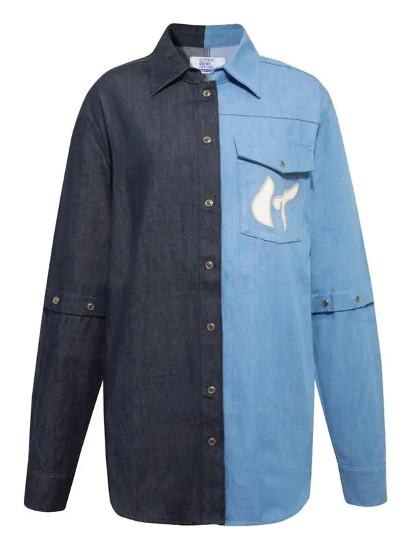 CÓTIER DENIM Museau Shirt - Blue