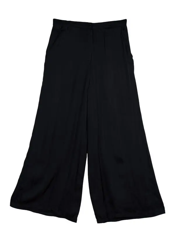 LO NEEL Elsa Fsc Viscose Vegan Trousers - Black