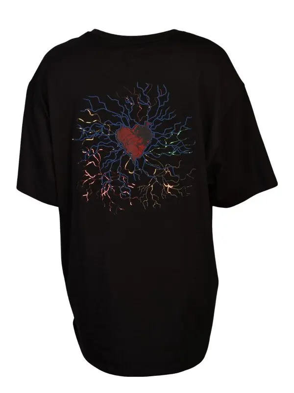 JOY-ES Hearted Way T-shirt - Black