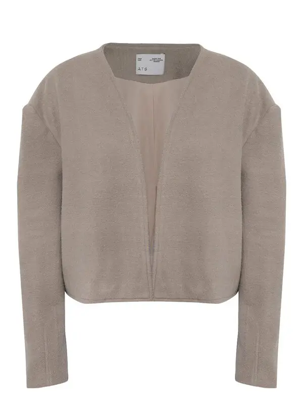 ATS THE LABEL Elara Outerwear Cardigan - Grey