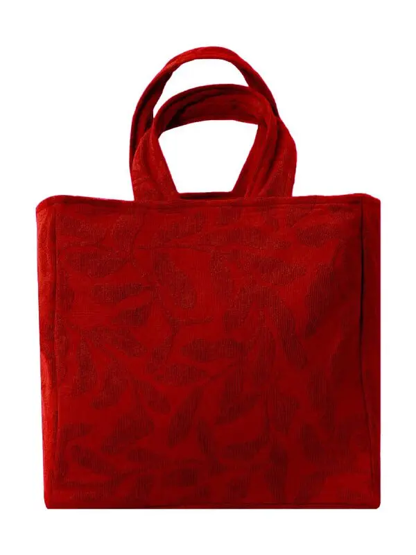 NUR KARAATA Sylvia Tote Bag - Red